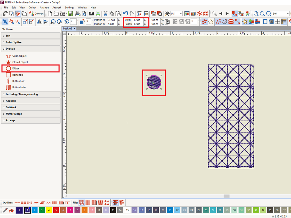 Digitize Your Own NYE Earrings - WeAllSew