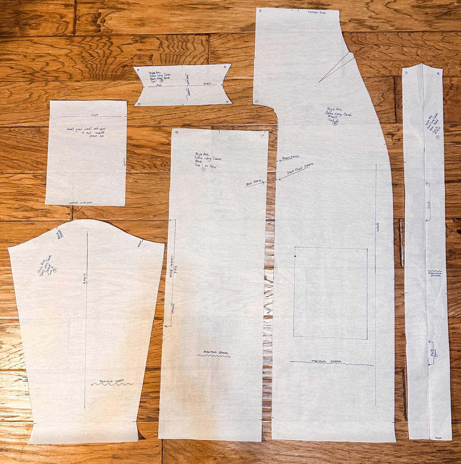 Style Arc Como Knit Cardi, Part One - WeAllSew