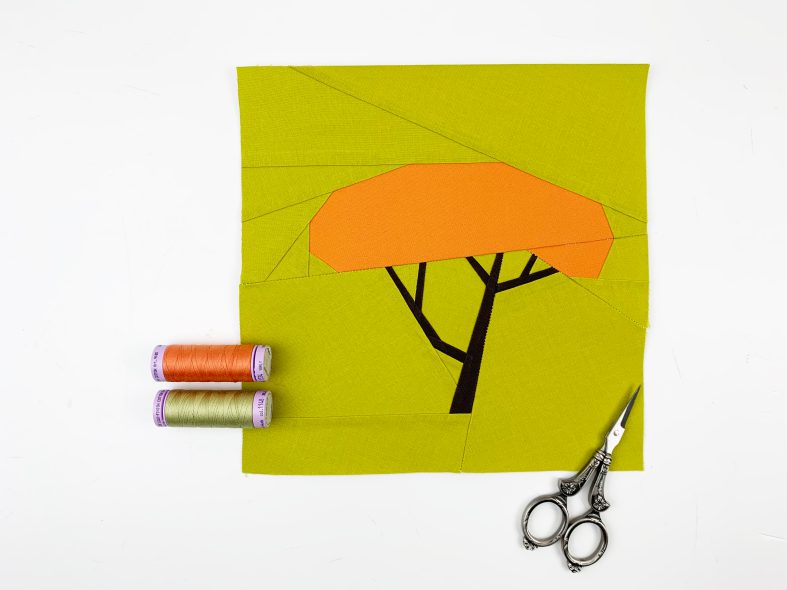Quilt Safari, Part Eight: Acacia Trees - WeAllSew