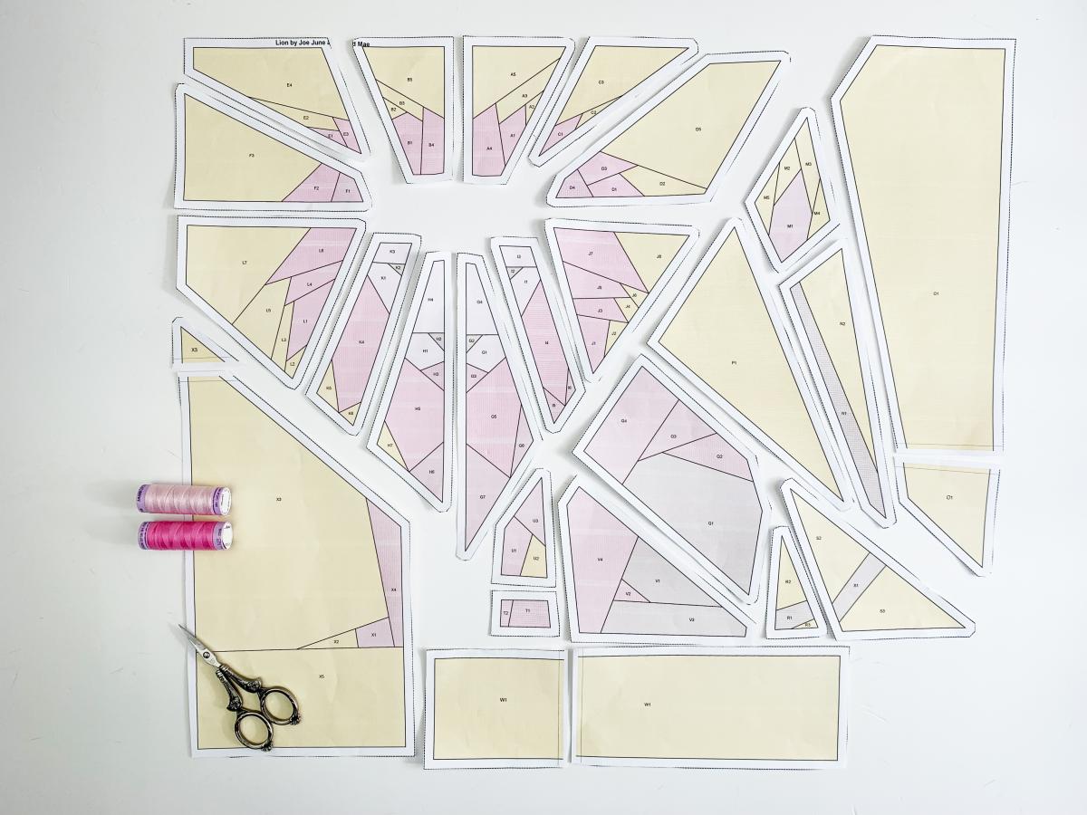 Quilt Safari, Part Nine: Sewing the Lion - WeAllSew