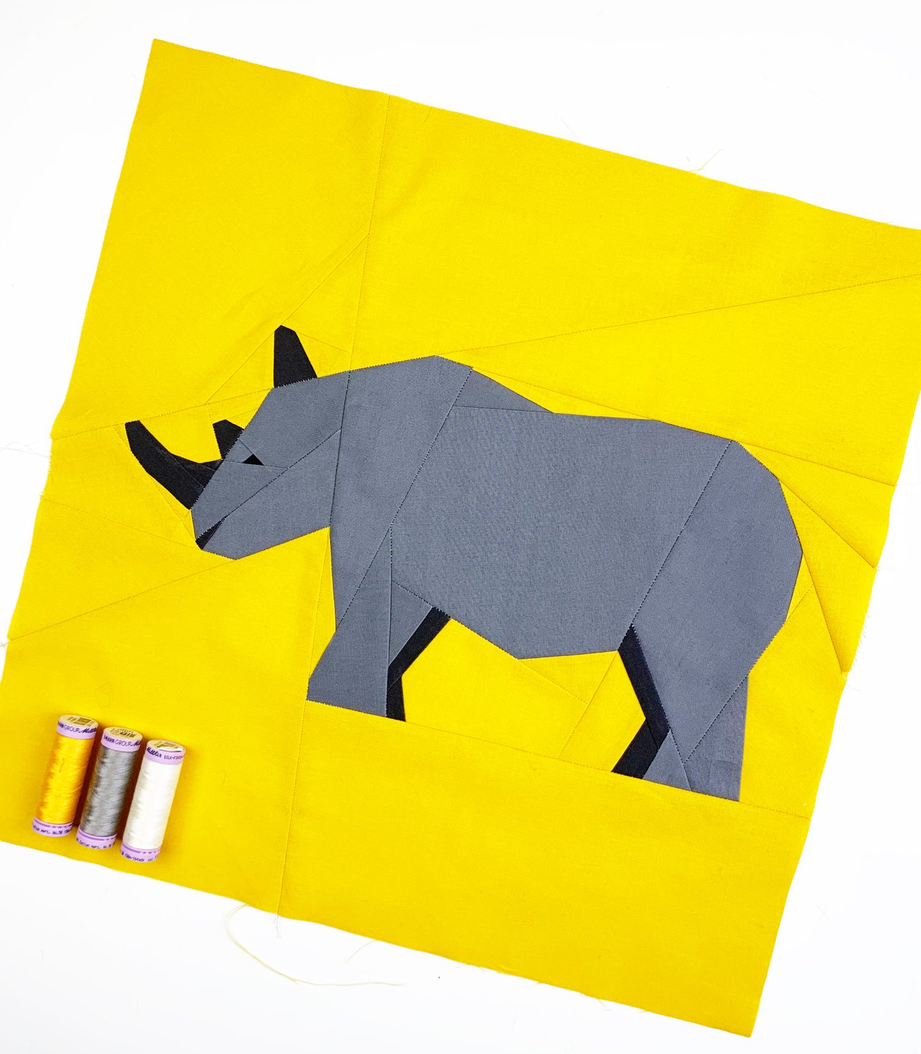 Quilt Safari, Part Five: Sewing the Rhino - WeAllSew