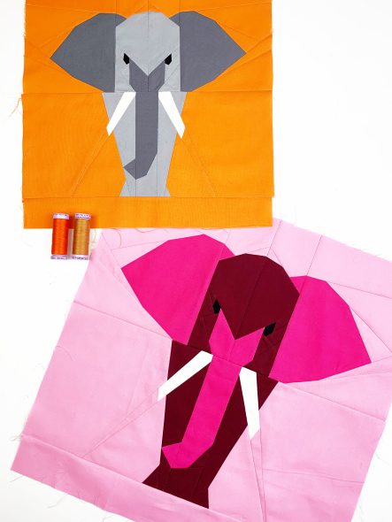 Quilt Safari, Part Four: Standing Elephant - WeAllSew