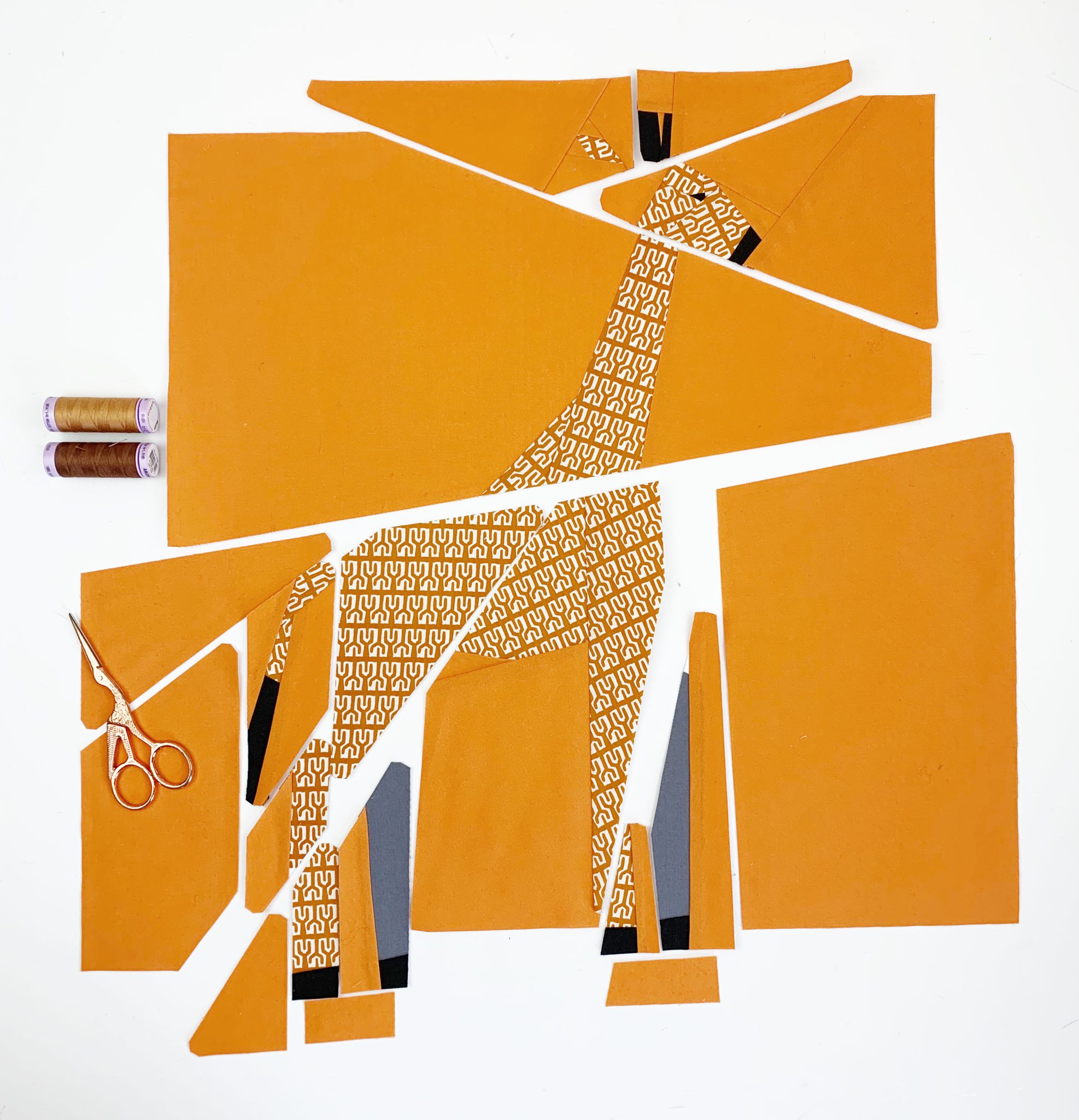 Quilt Safari, Part Seven: Sewing the Giraffe - WeAllSew