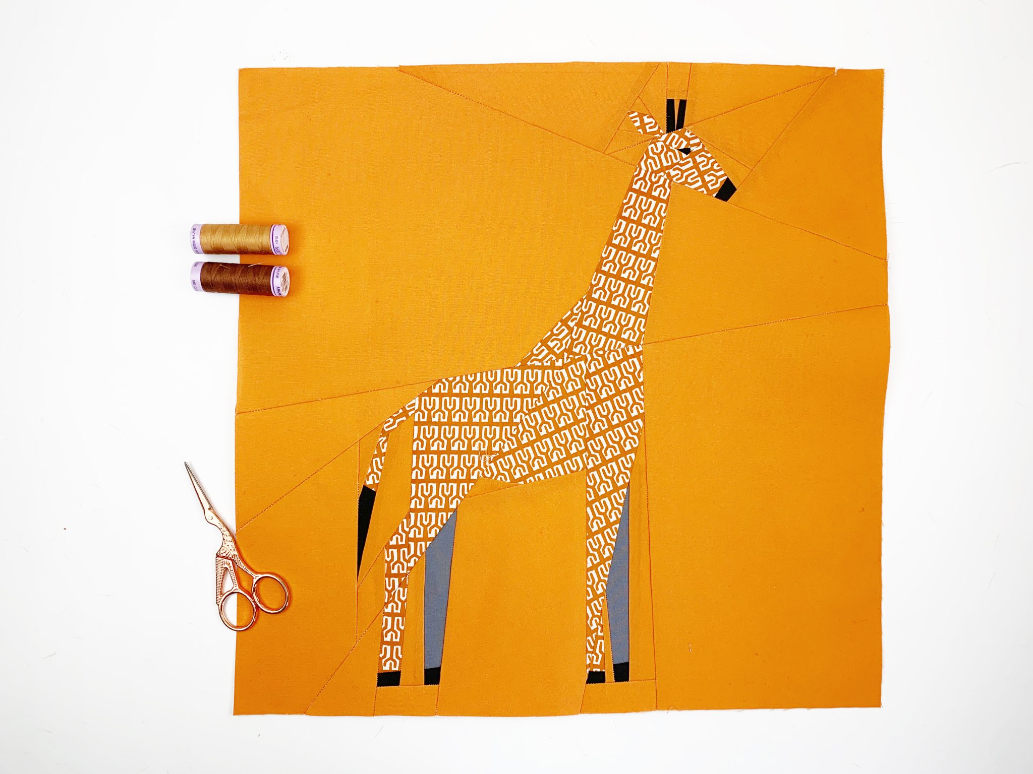 Quilt Safari, Part Seven: Sewing the Giraffe - WeAllSew