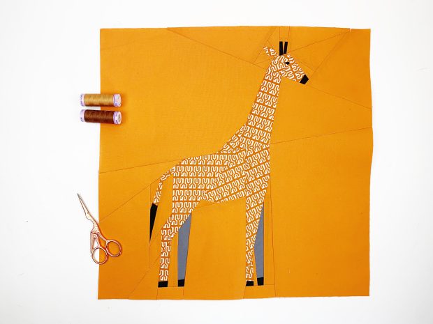 Quilt Safari, Part Seven: Sewing the Giraffe - WeAllSew