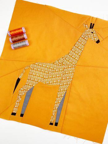 Quilt Safari, Part Seven: Sewing the Giraffe - WeAllSew
