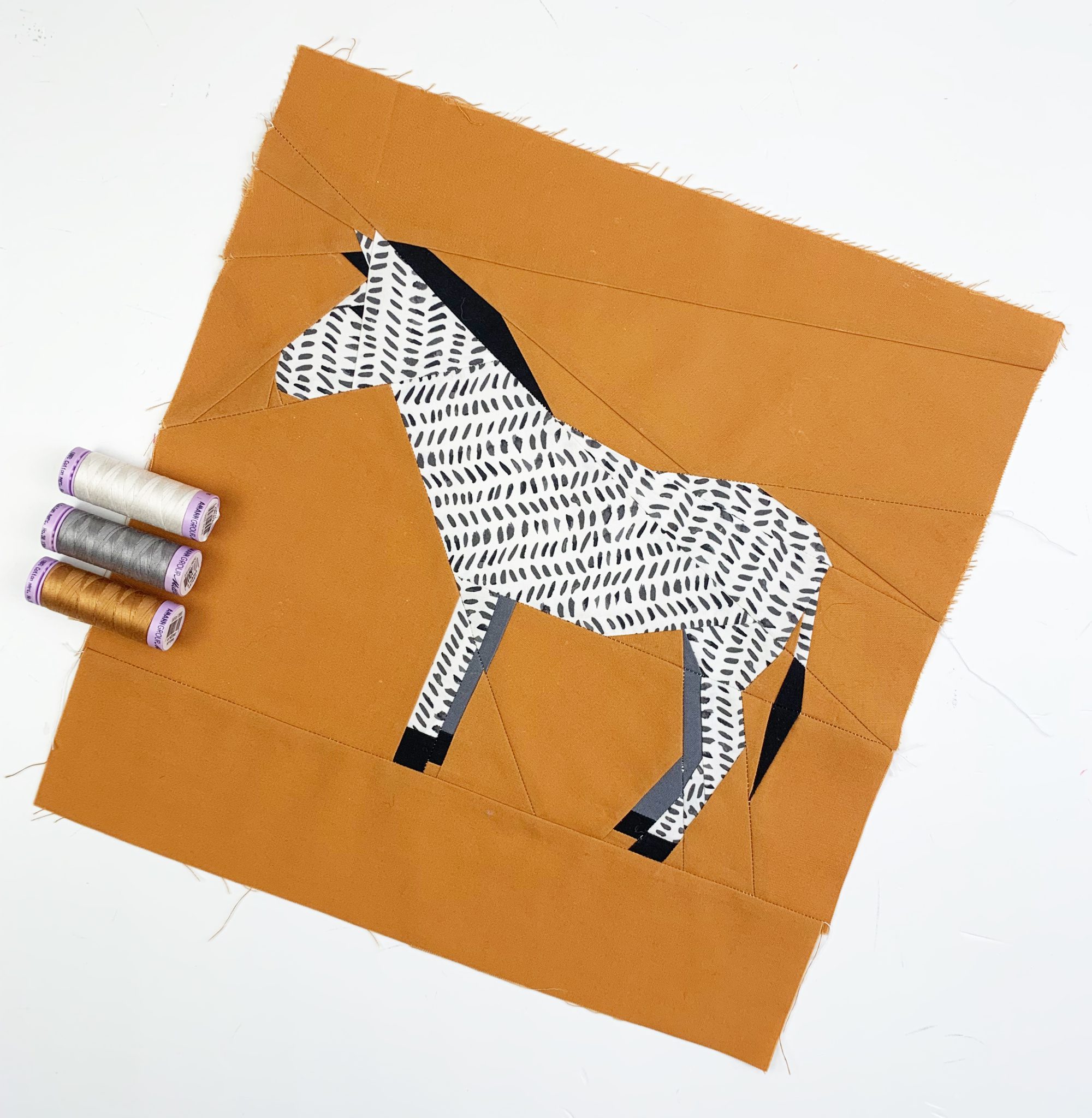 Quilt Safari, Part Three: Zoe the Zebra - WeAllSew