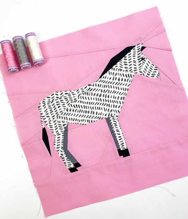 Quilt Safari, Part Three: Zoe the Zebra - WeAllSew