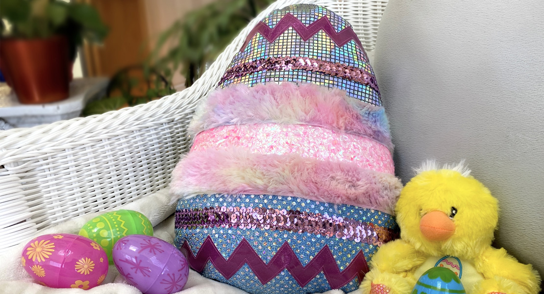 Decorative Stitched Easter Eggs - WeAllSew