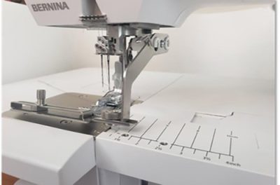 Easy Ribbon Embellishment on the Overlocker - WeAllSew