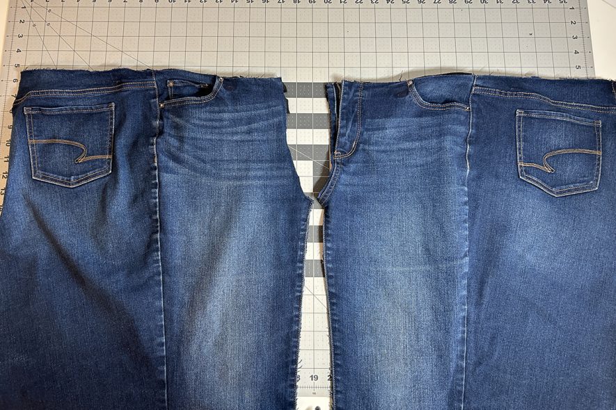 Jeans Bag Upcycle - WeAllSew