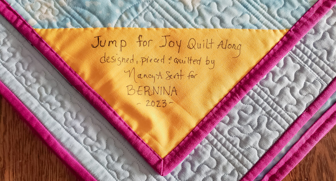 Jump for Joy Quilt Along, Part Ten: Binding & Finishing - WeAllSew