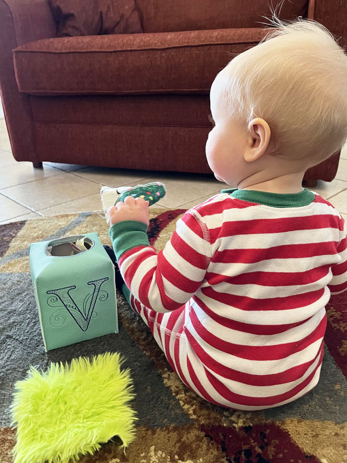 Sensory Box Toy for Baby, Part Two - WeAllSew