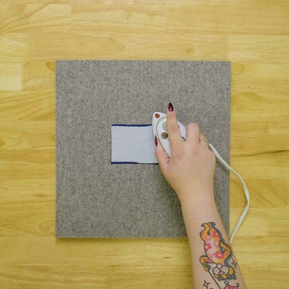 Machine Embroidered Iron-on Patch - WeAllSew