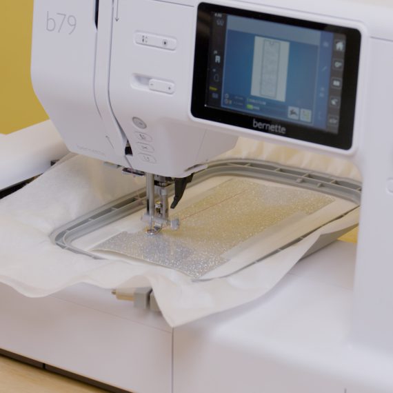 Machine Embroidered Bookmark - WeAllSew