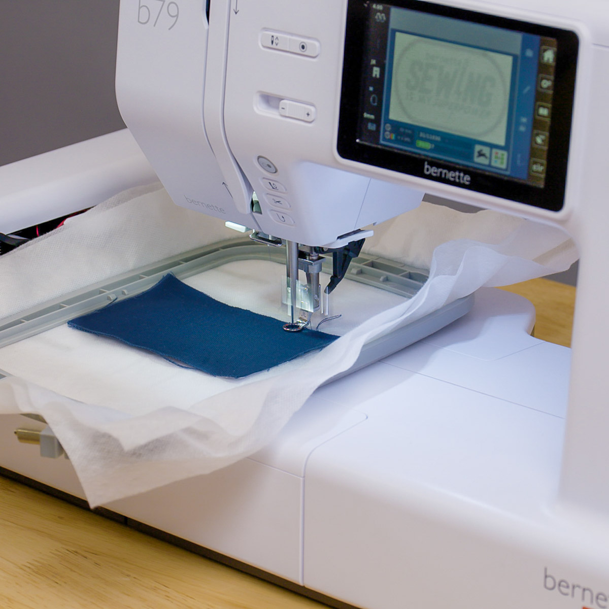 Machine Embroidered Iron-on Patch - WeAllSew