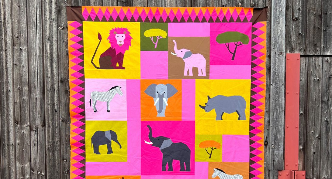 Quilt Safari, Part Seven: Sewing the Giraffe - WeAllSew