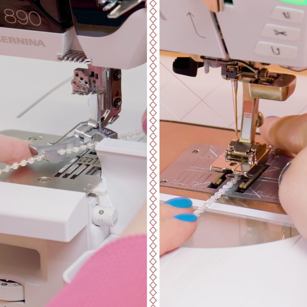 Beaded Edge with a Serger and Sewing Machine - WeAllSew