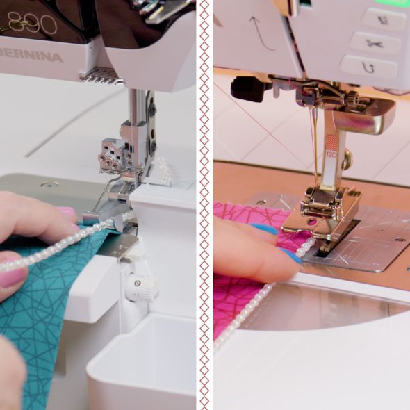 Beaded Edge with a Serger and Sewing Machine - WeAllSew