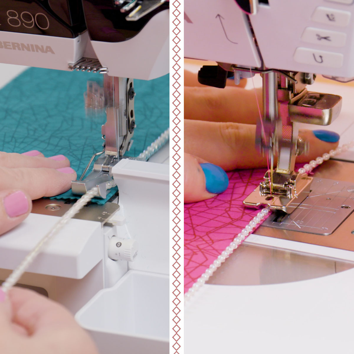 Beaded Edge with a Serger and Sewing Machine - WeAllSew