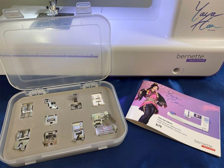Cosplay Ready: bernette 79 Yaya Han Edition Presser Foot Set - WeAllSew