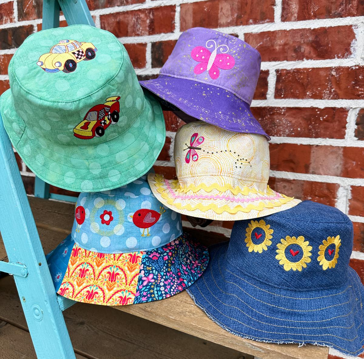 How to Make a Personalized Bucket Hat - WeAllSew