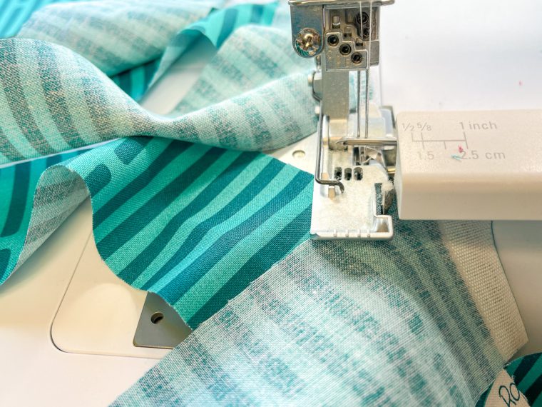 Speedy Serger Strip Quilt, Part One - WeAllSew