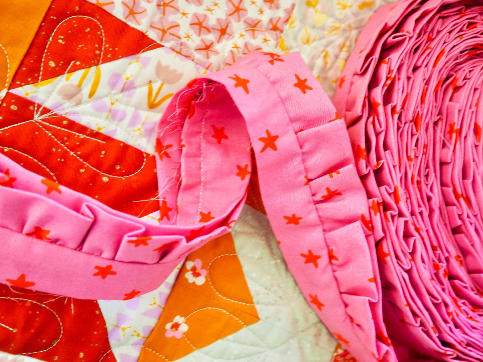 Ruffle Quilt Binding: A Fun, Flouncy, & Fabulous Finish - WeAllSew
