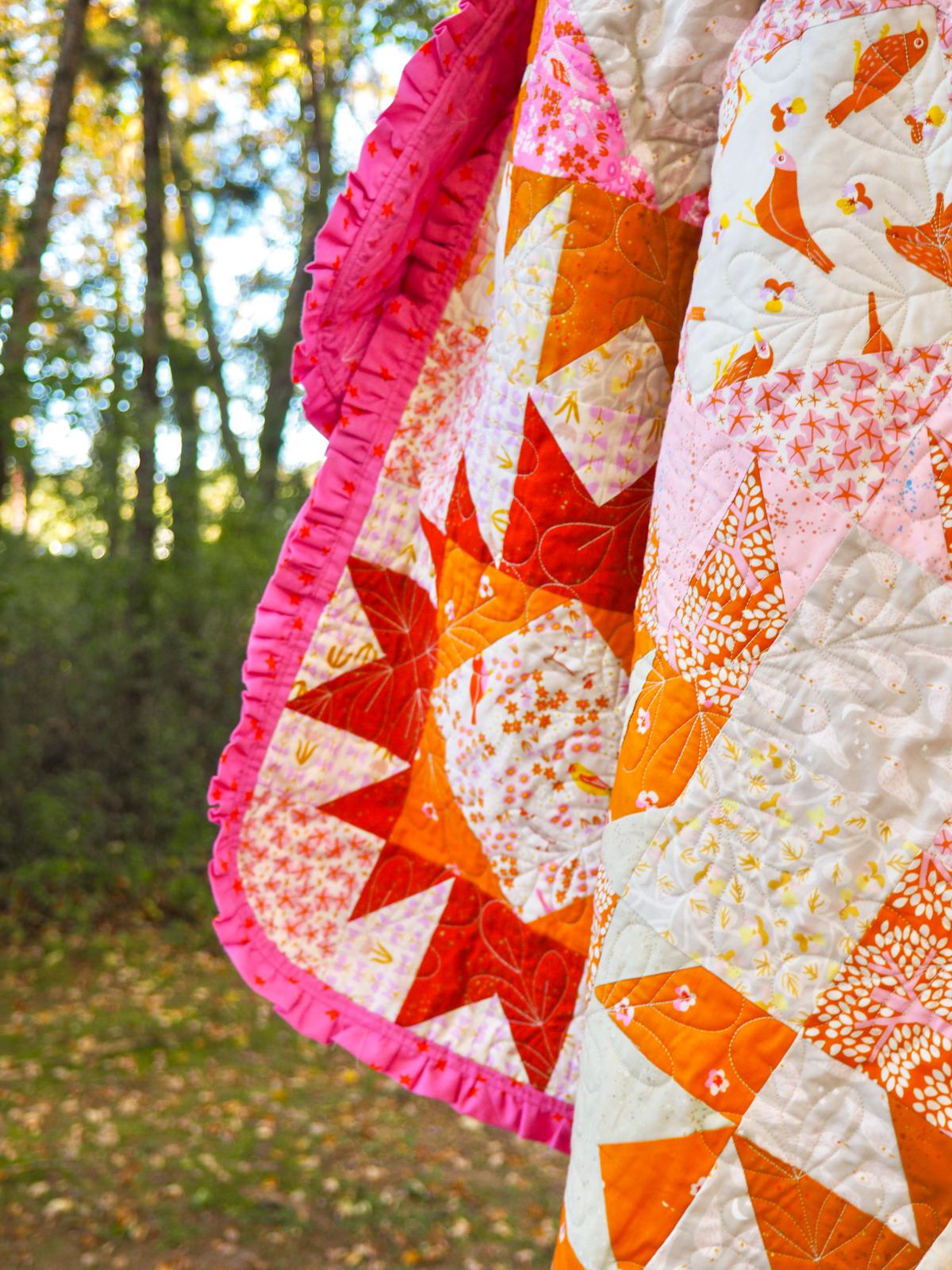 Ruffle Quilt Binding: A Fun, Flouncy, & Fabulous Finish - WeAllSew