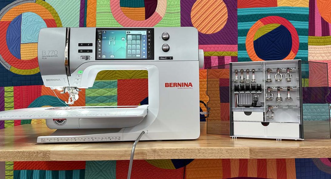 The First BERNINA Free Hand System plus Appliqué Technique Tip - WeAllSew