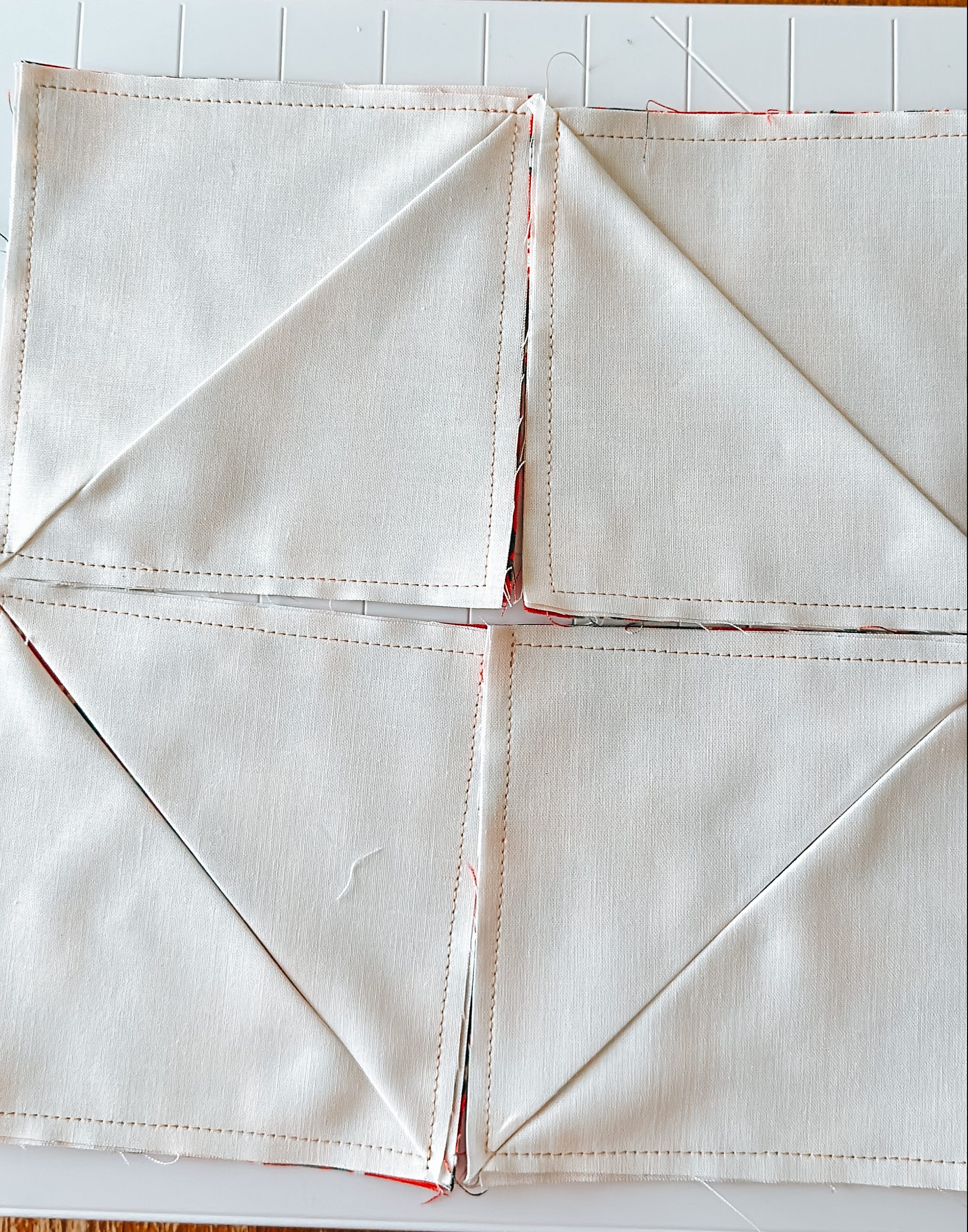 Modern Cathedral Window - Block construction - WeAllSew