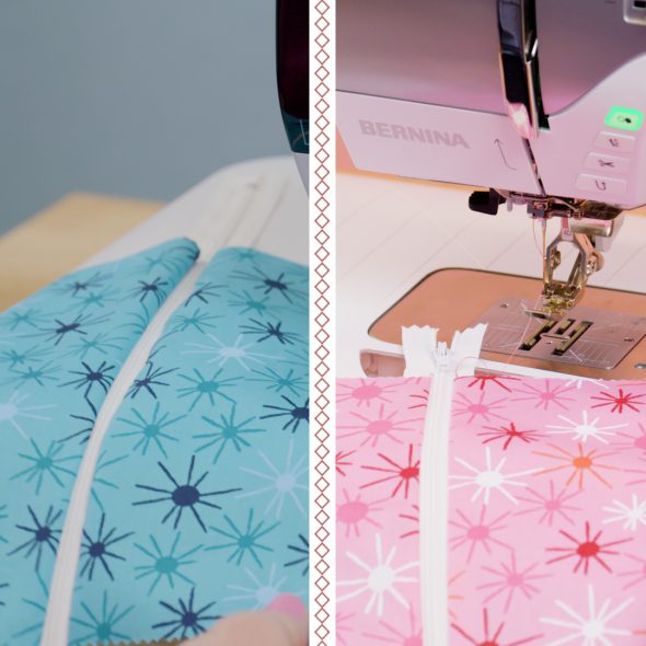 Insert a Zipper with a Serger and Sewing Machine - WeAllSew