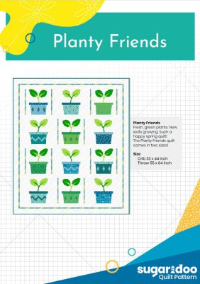 Planty Friends, Part One: FREE Sugaridoo Pattern - WeAllSew