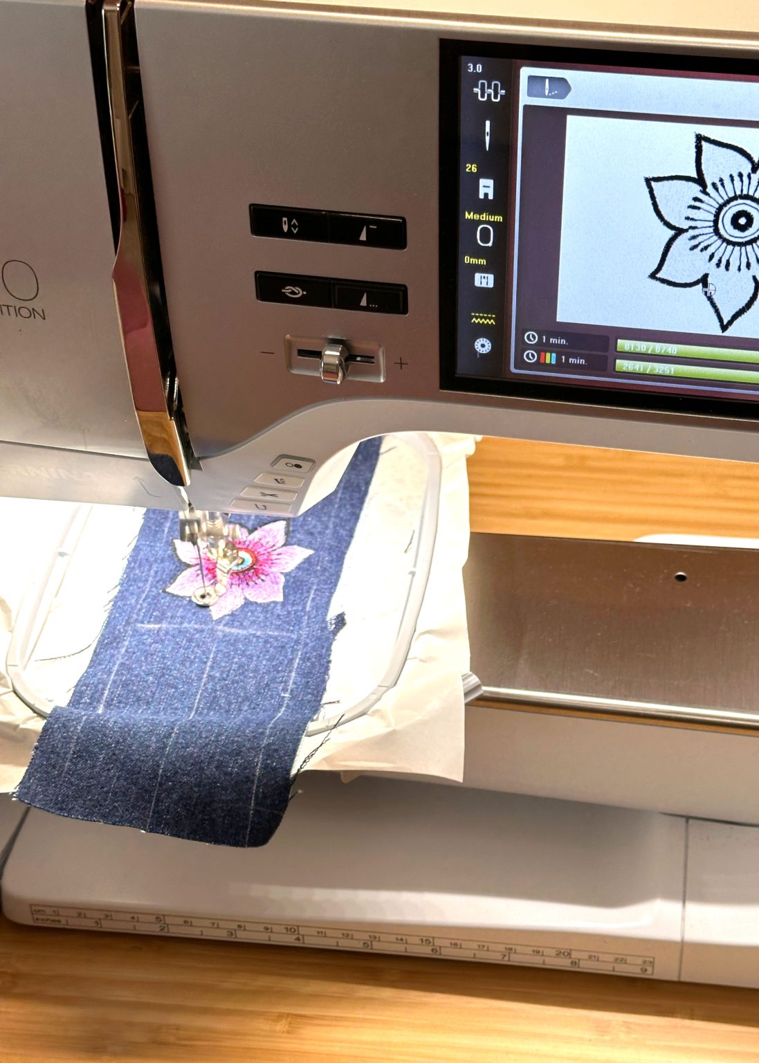 How to Add an Embroidered Side Panel to Jeans - WeAllSew