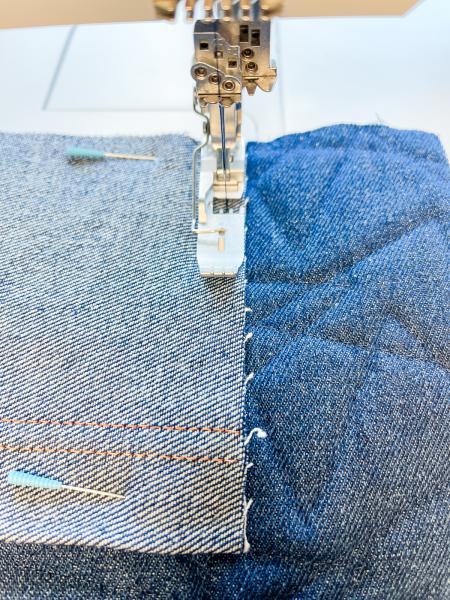 DIY Notepad Folio on the Overlocker, Part Two - WeAllSew