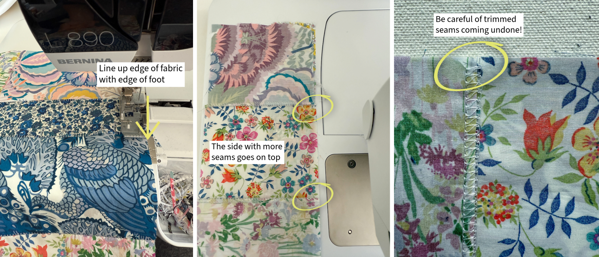 Execution tips - WeAllSew