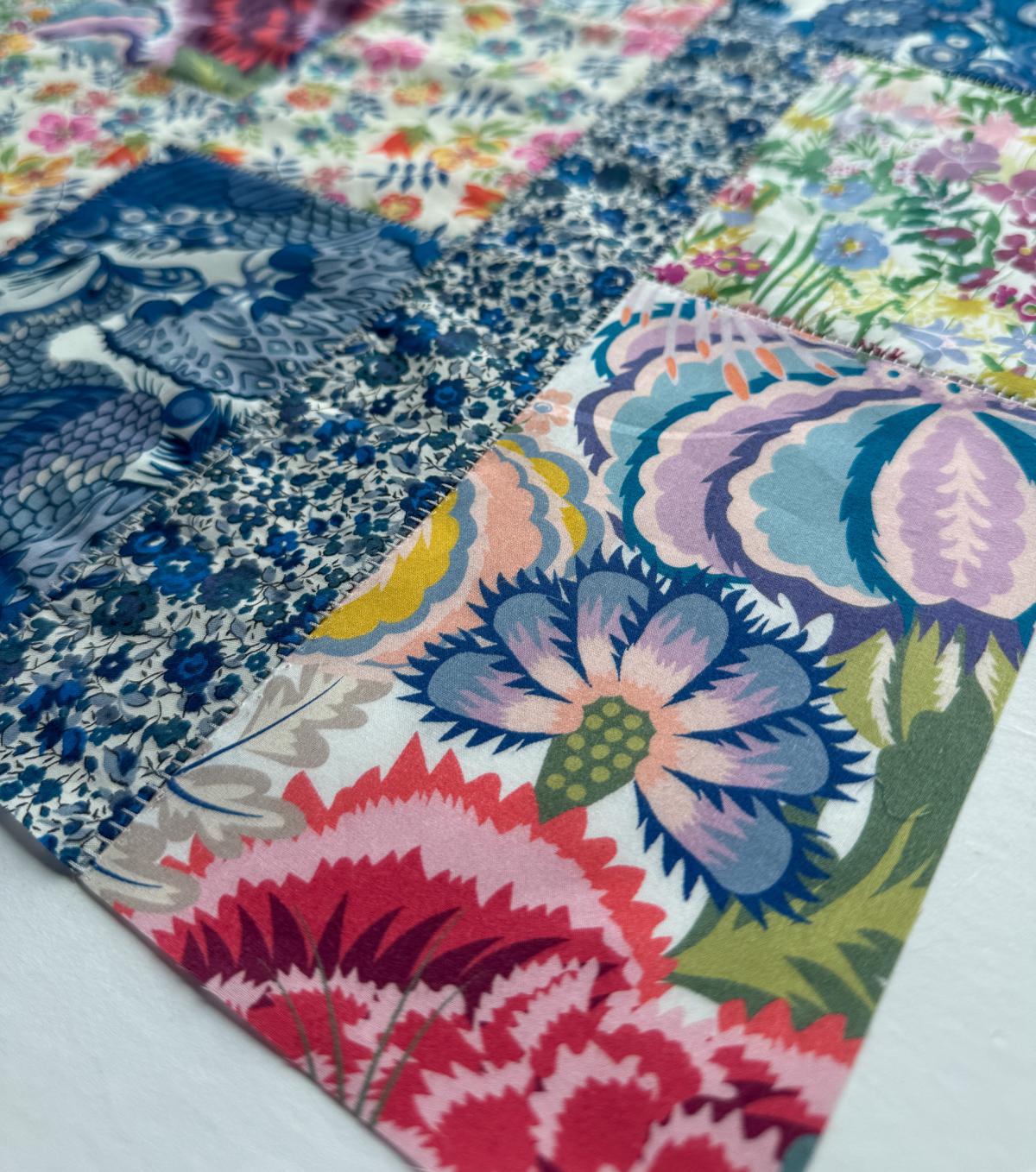 Patchwork Made Easy with the Flatlock Stitch - WeAllSew
