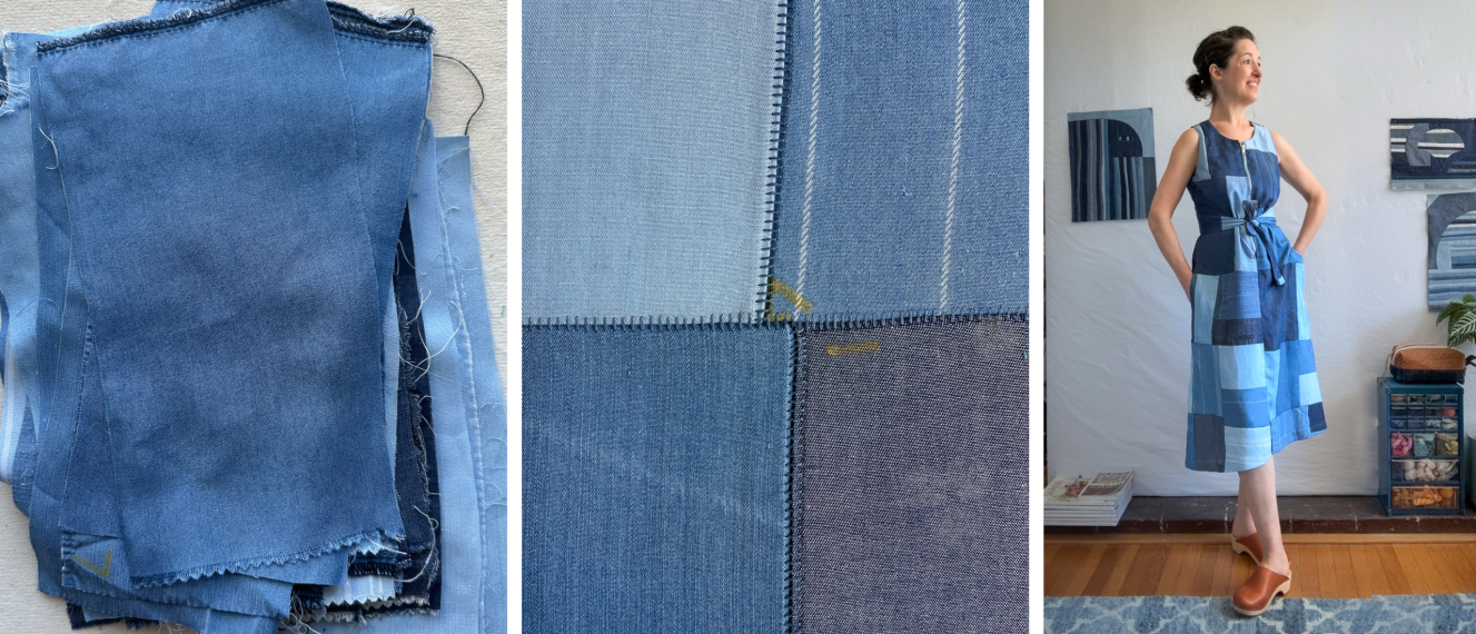 Patchwork Made Easy with the Flatlock Stitch - WeAllSew