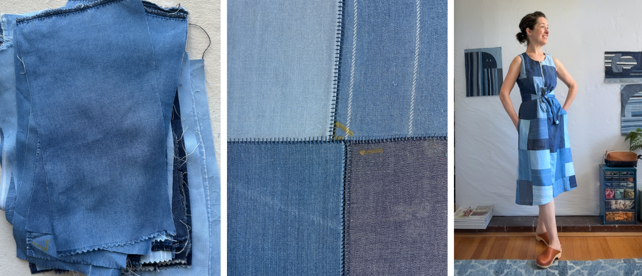 Patchwork Made Easy with the Flatlock Stitch - WeAllSew
