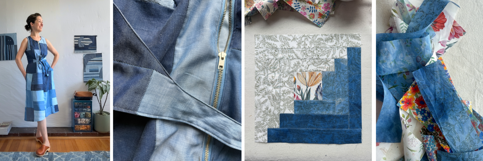 Patchwork Made Easy with the Flatlock Stitch - WeAllSew