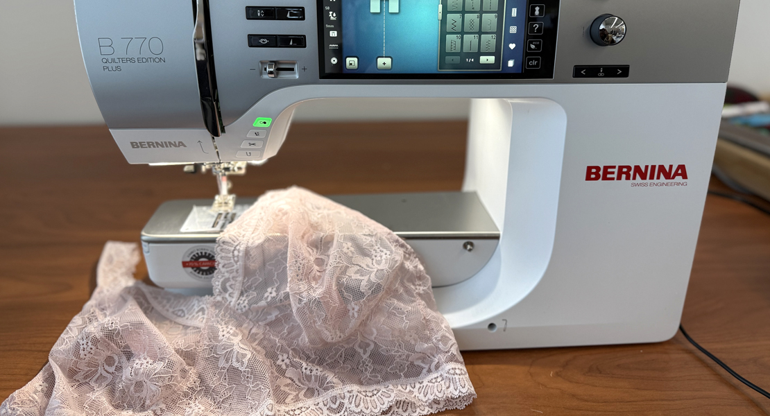 Lingerie Series, Part One: Sewing with the BERNINA 770 QE PLUS - WeAllSew