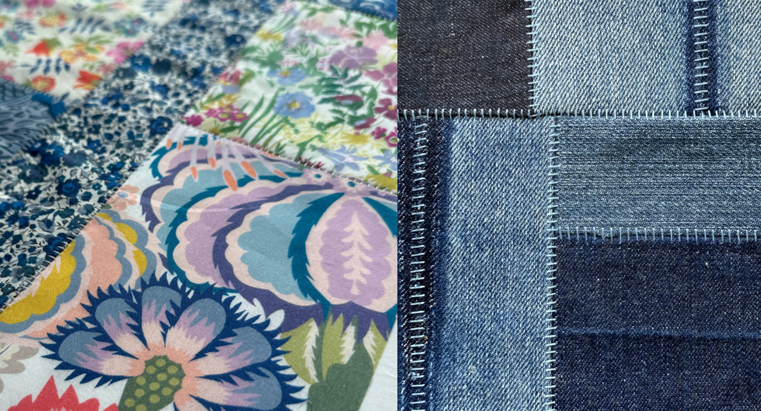 Patchwork Made Easy with the Flatlock Stitch - WeAllSew