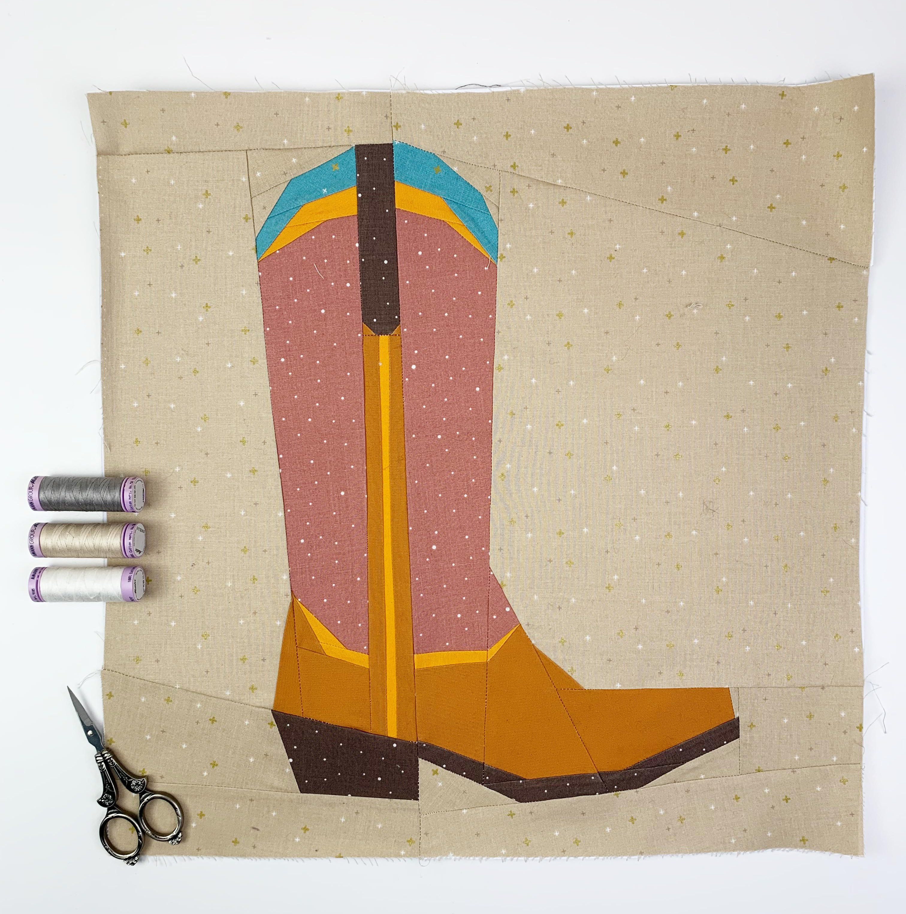 cowcoy_boot_quilt_block_patternIMG_3460 copy - WeAllSew