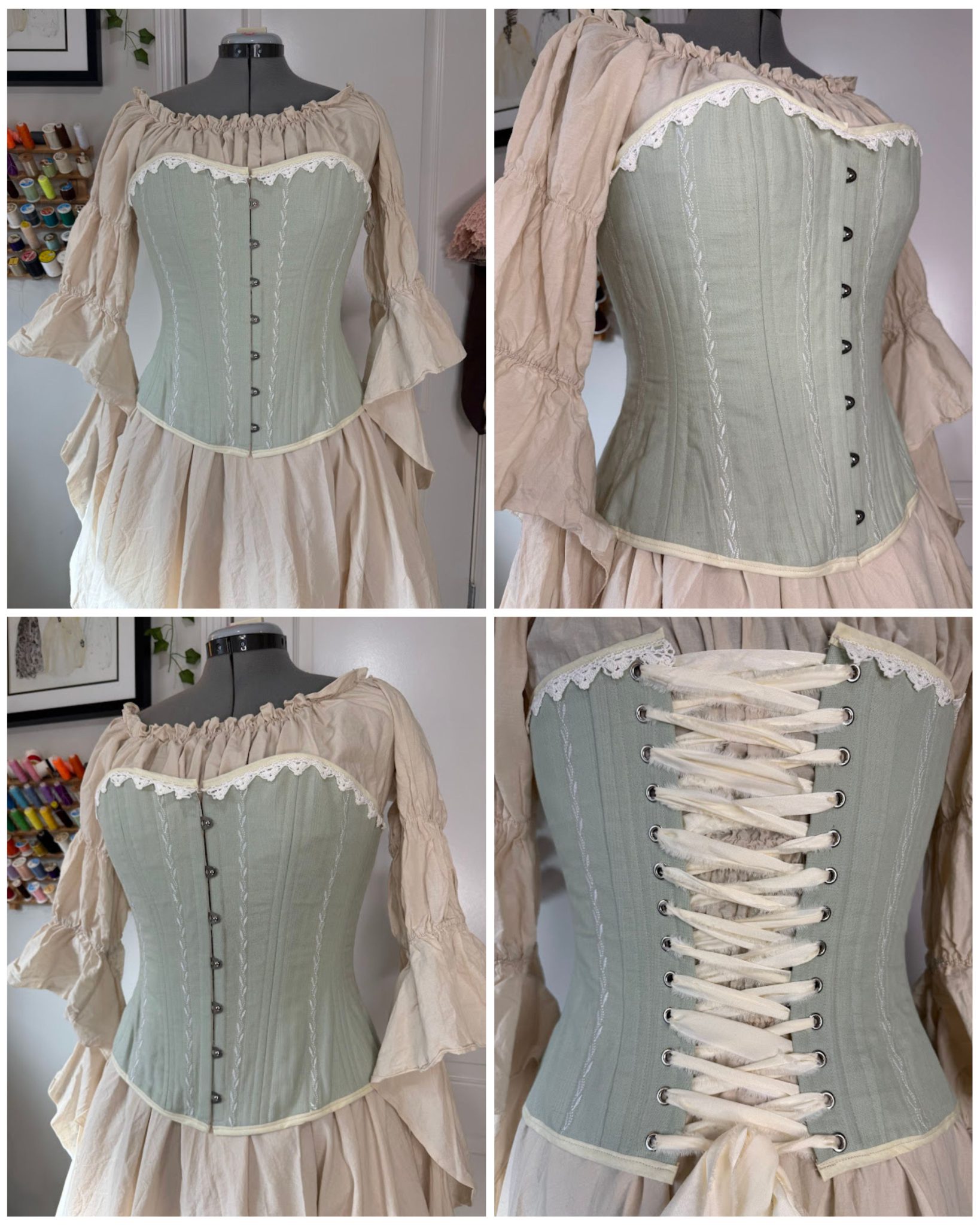 The Art of Decorative Stitching: Bringing Historical Corset Details to ...