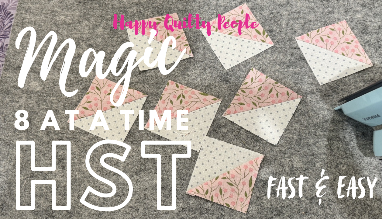 Falling in Love with Half Square Triangles - WeAllSew