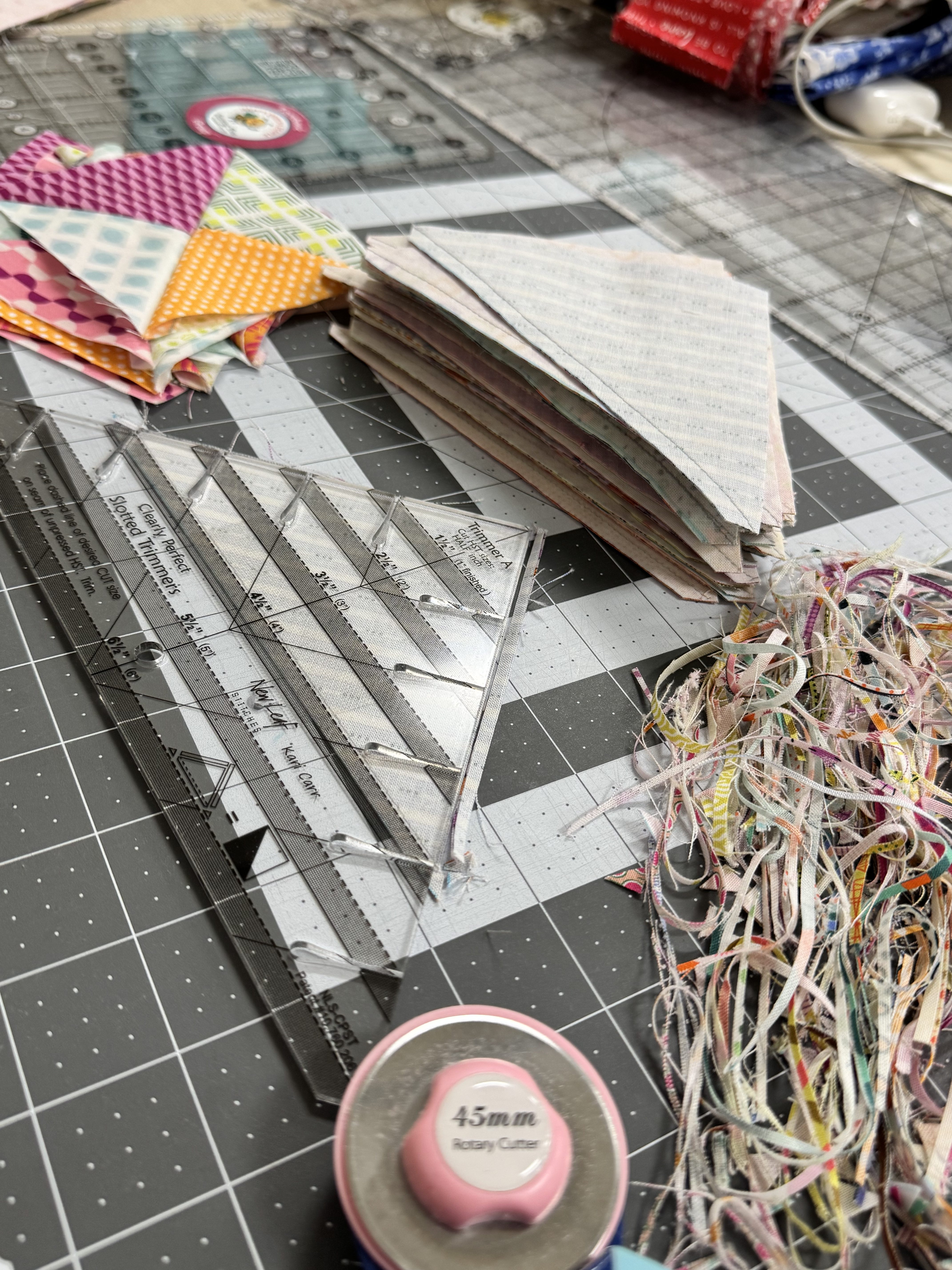 Falling in Love with Half Square Triangles - WeAllSew